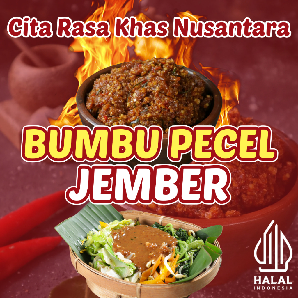 Jual Bumbu Pecel Jember asli semanggi legendaris nikmat gurih lezat ...
