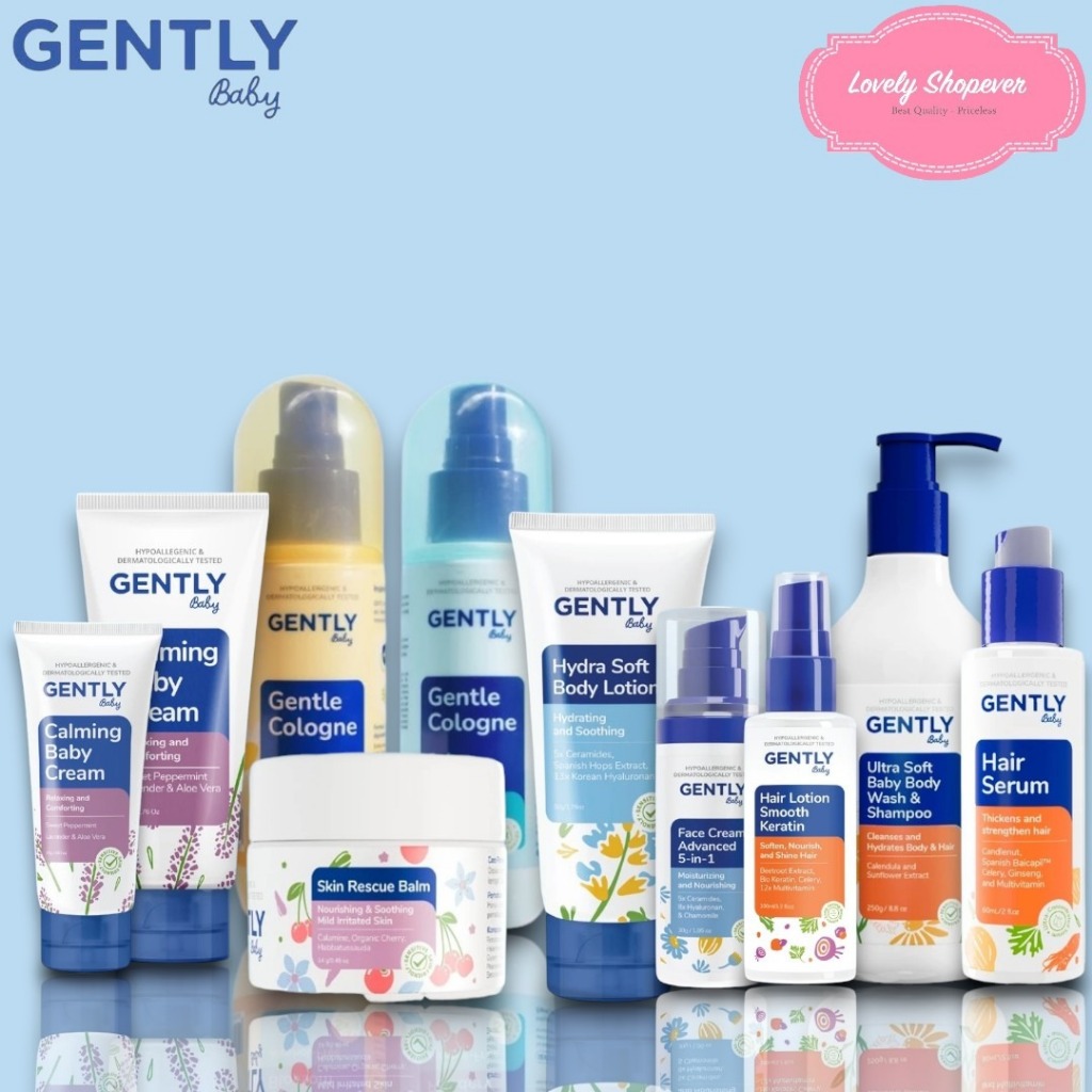Jual SALE GENTLY Baby Calming Cream 20 Gr 50 Gr Cream Hair Serum 60 ML ...