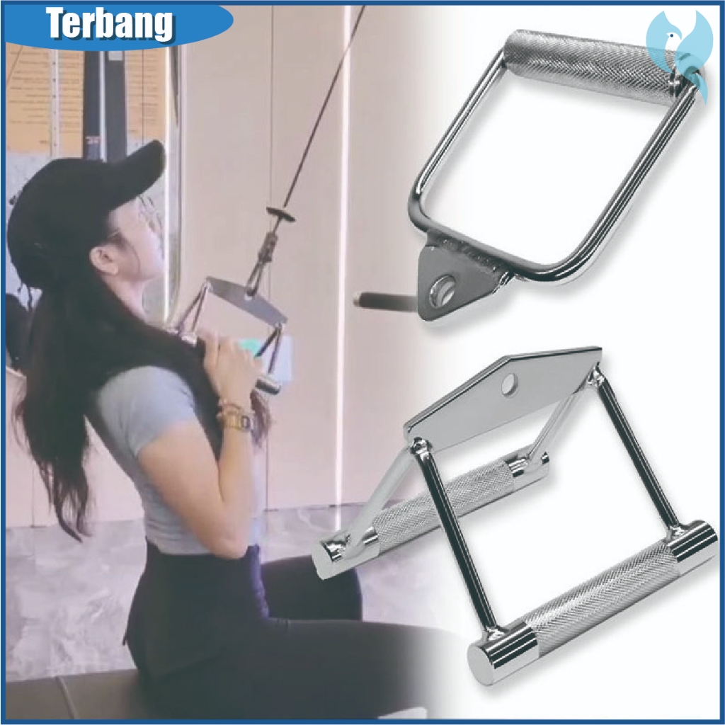 Jual V D-Handle Single / Dual Tricep Grip Gym Exercise Handles / Seated ...