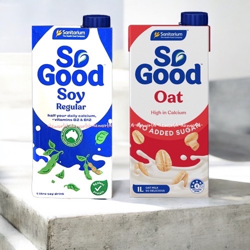 Jual Sanitarium 1L So Good Soy Regular Oat Soys Milk Soy Regular Sani ...