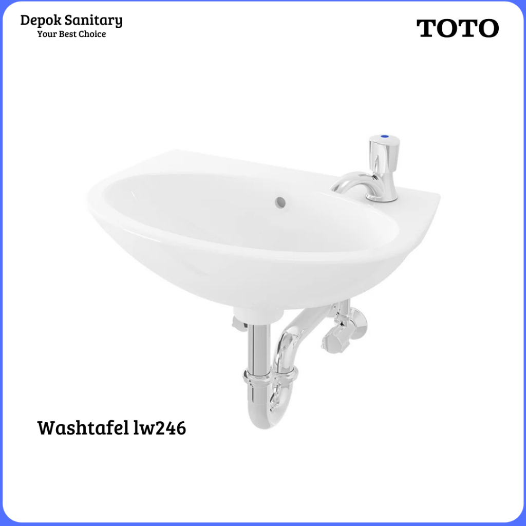 Jual Paket wastafel toto lw246/ wastafel cuci tangan/ washtafel wastafel/ wastafel | Shopee ...