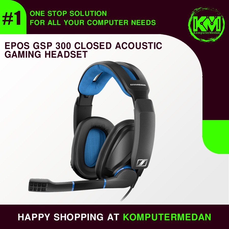 Jual Headset Gaming EPOS GSP 300 Closed Acoustic Gaming Headset | Shopee Indonesia