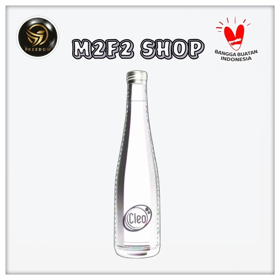 Jual Cleo Glass Demineral Water | Air Mineral Botol Kaca - 330 ml (Kemasan 6 Pcs) | Shopee Indonesia