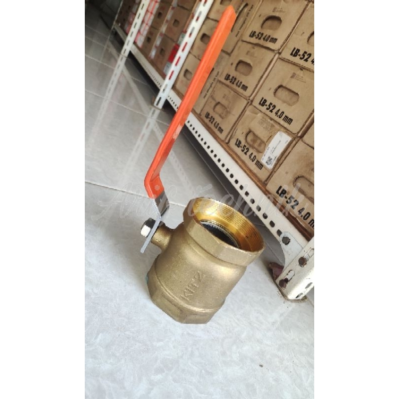 Jual KITZ Brass Ball Valve 3" 400T / Ball Valve KITZ 3 inch Kuningan / Stop Kran Kitz 3 inchi ...