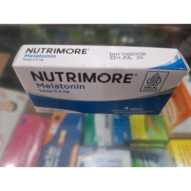 Jual NUTRIMORE MELATONIN 1 BLIST 4 TAB | Shopee Indonesia