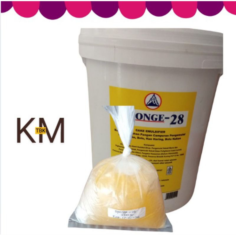 Jual Sponge 28 Cake Emulsifier 100 gr/ 250 gr/ 500 gr (repack) | Shopee ...