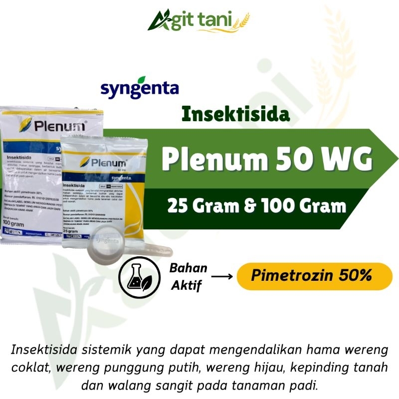 Jual Insektisida Plenum 50 WG 25 gram & 100 gram - Syngenta | Shopee ...