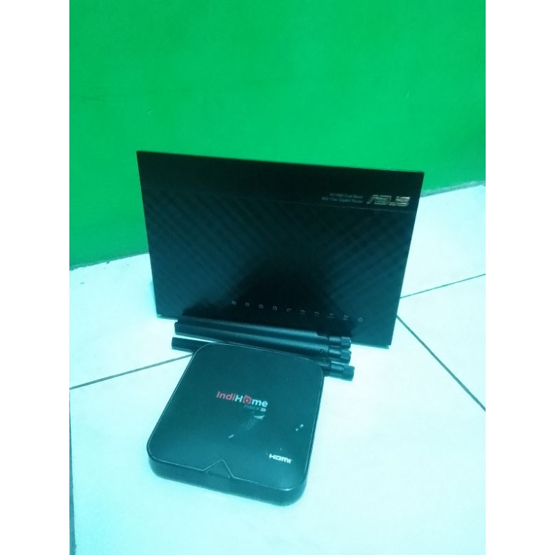 Jual router asus dan stb hg680fj | Shopee Indonesia
