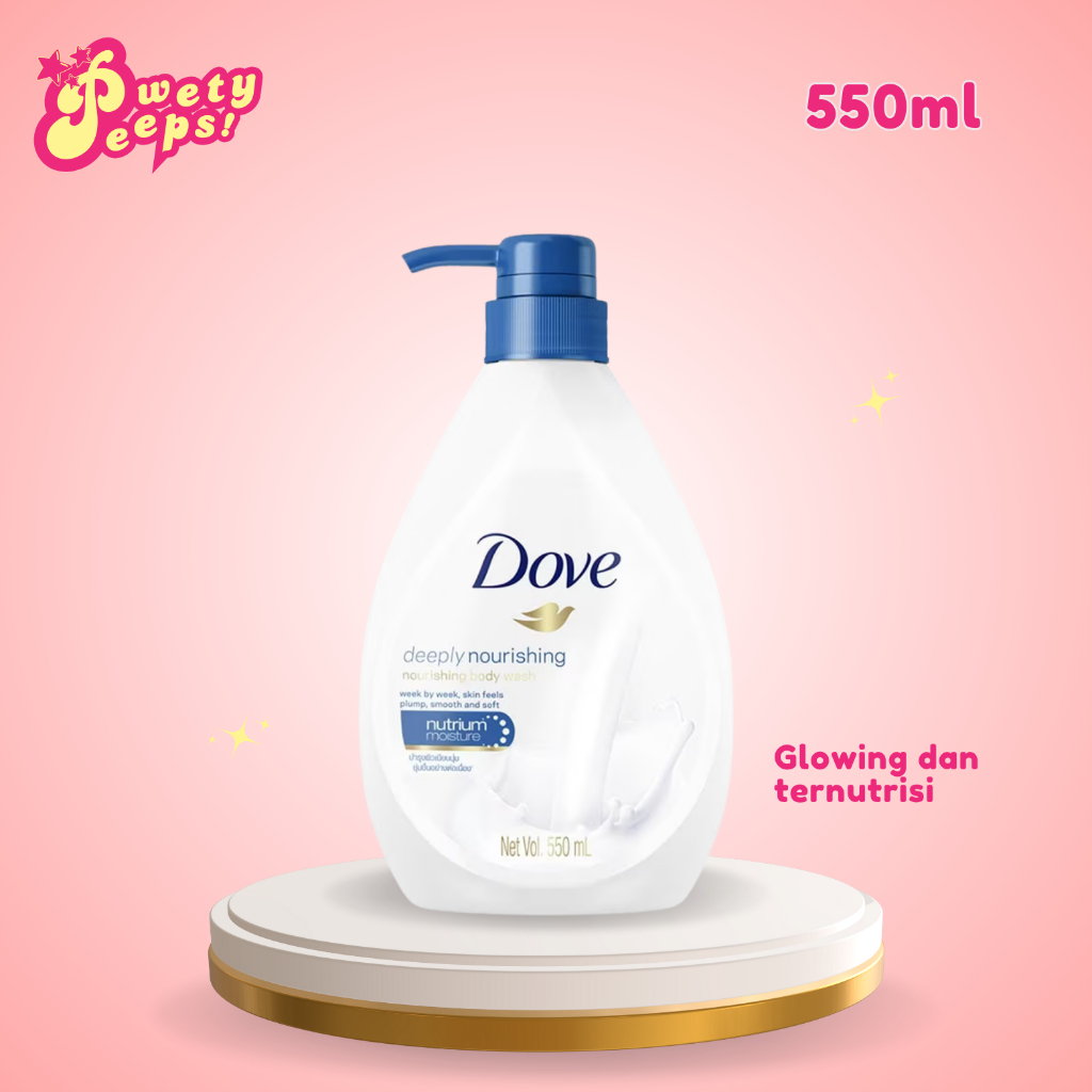 Jual Dove Sabun Mandi Cair GENTLE EXFOLIATING Nourishing Body Wash 550 ...
