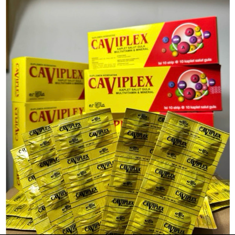 Jual Caviplex tablet multivitamin | Shopee Indonesia