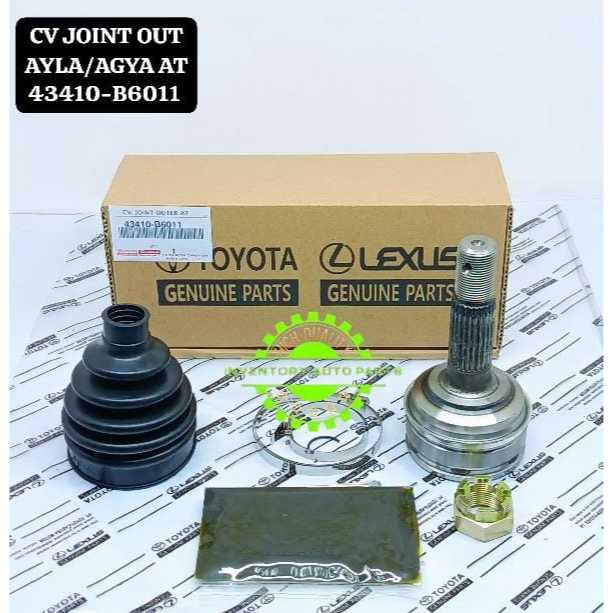 Jual CV JOINT OUT AYLA / AGYA AT 43410-B6011 KWALITAS JAPAN | Shopee Indonesia