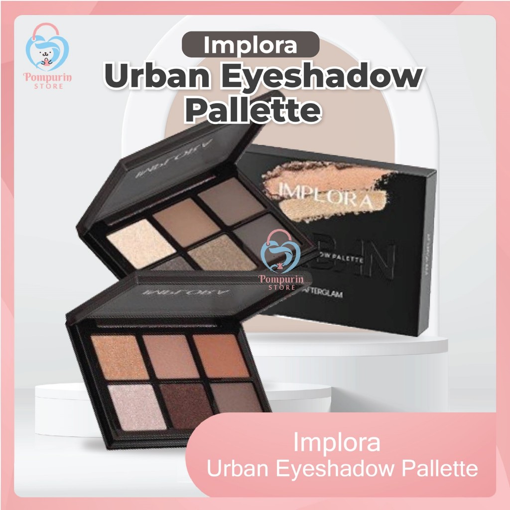 Jual IMPLORA Urban Eyeshadow Pallette - Afterglow Afterglam / Riasan Mata Eyeshadow Palette Isi ...