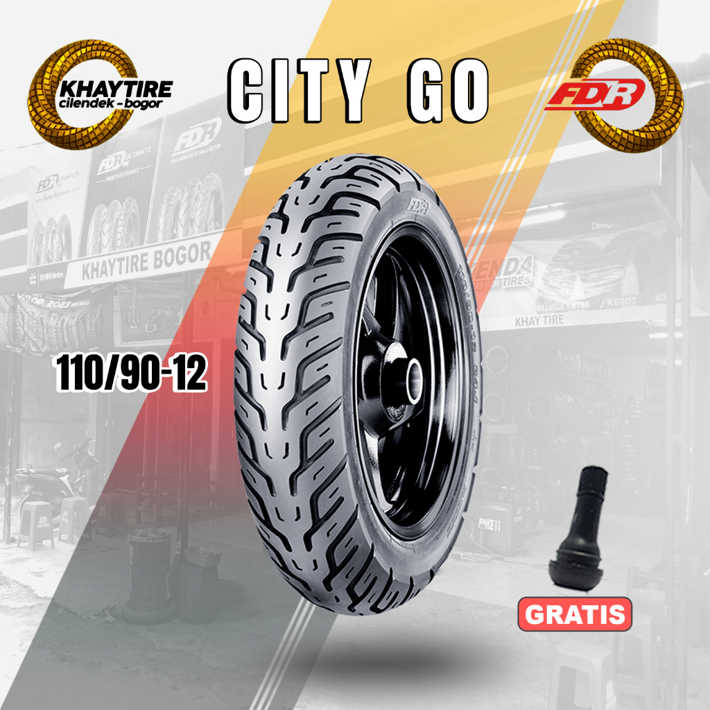 Jual Ban Belakang Motor New Scoppy-Freego FDR CITY GO 110/90 Ring 12 ...