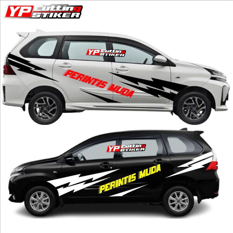 Jual Sticker mobil avanza sticker list terlaris mobil Avanza perintis ...