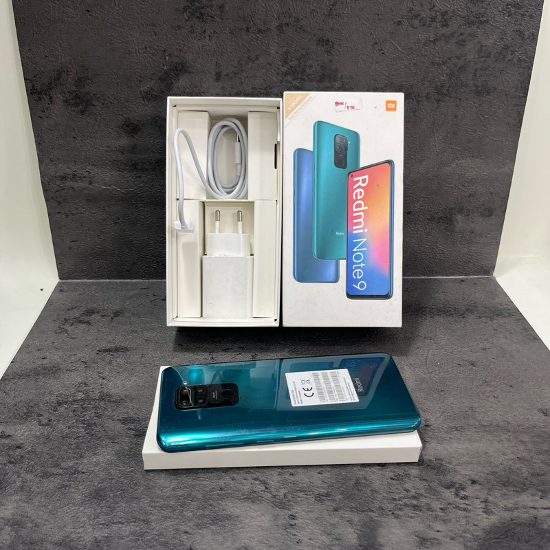 Jual Redmi Note 9 4/64gb Fullset Second Garansi Resmi | Shopee Indonesia