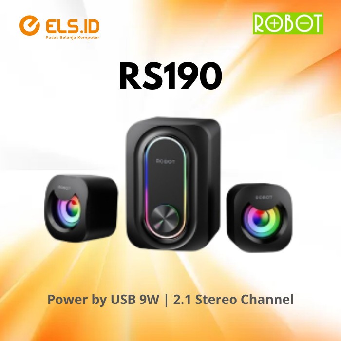 Jual Speaker Robot RS190 Soundbar Super Bass Portable RGB | Shopee ...