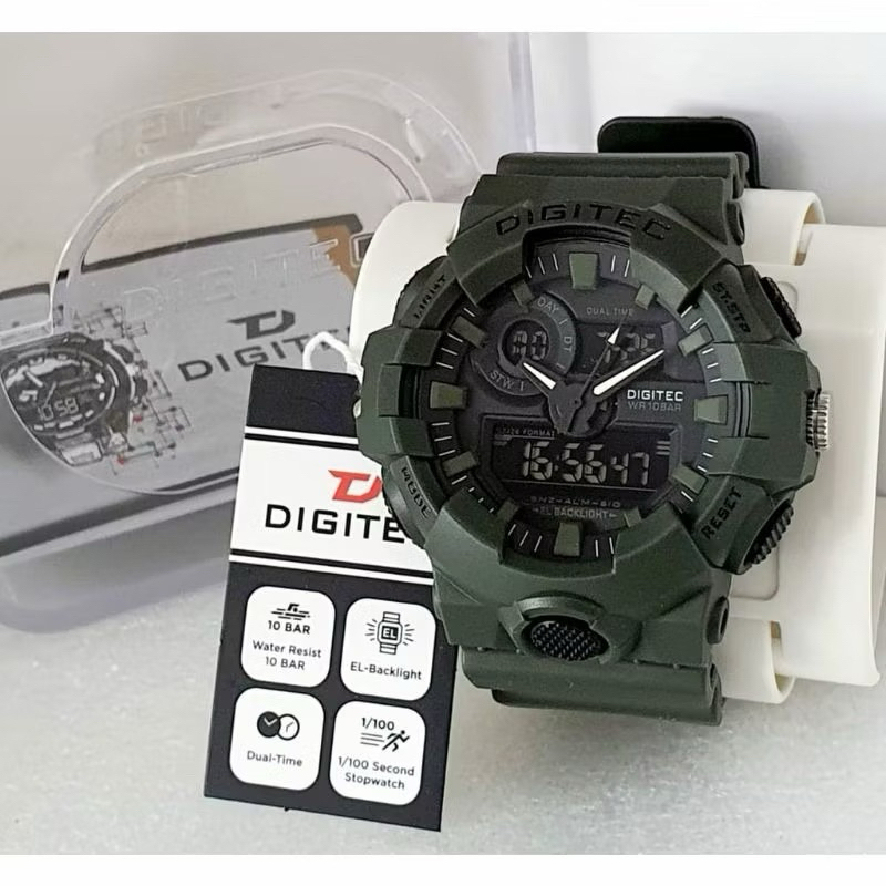 Jual Jam Digitec Water Proof Profesional Original 2112 ( Free Box dan ...
