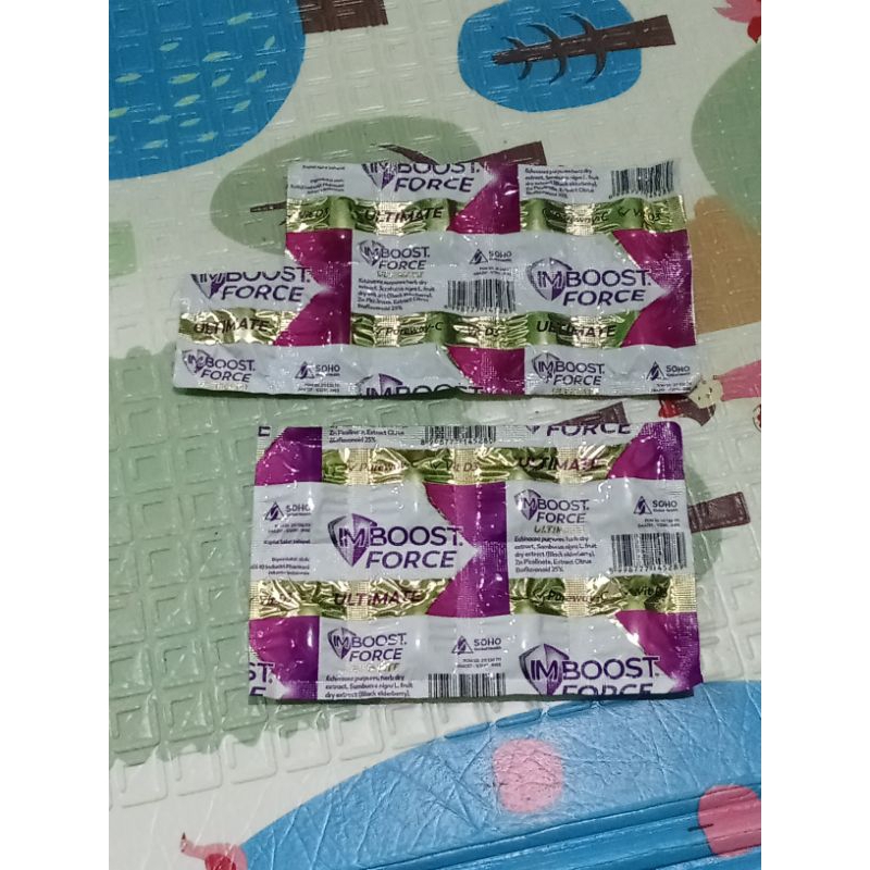 Jual imboost force ultimate ORIGINAL per 10 tablet lembaran | Shopee ...