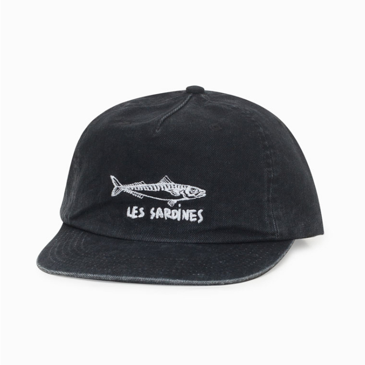 Jual Moskav Sardines Black Wash 6 Panels Hat | Shopee Indonesia