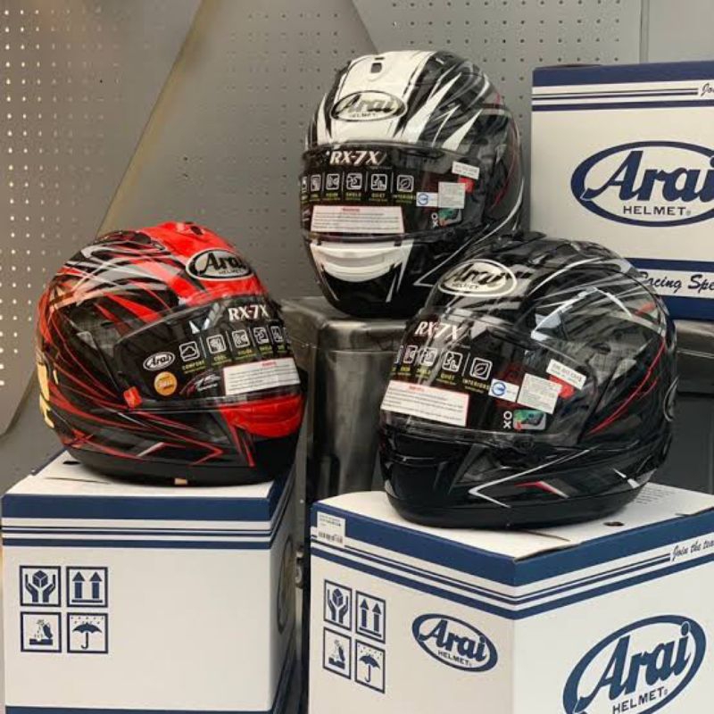 Jual Helm Fullface Arai RX-7X Radical Series Original New Brand ...