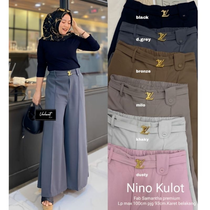 Jual Nino kulot by Valent fashion|| celana panjang kulot(ukuran di ...