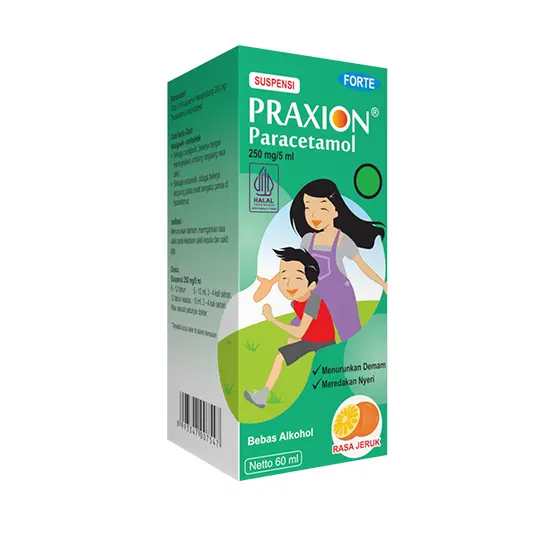 Jual PRAXION FORTE SIRUP 60 ML - Demam | Shopee Indonesia