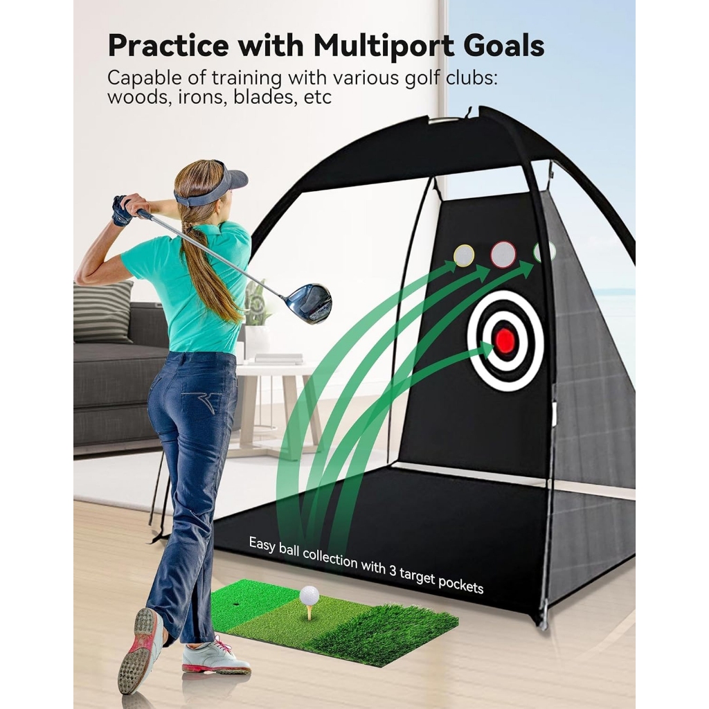 Jual Jaring Latihan Golf dalam dan luar ruangan indoor outdoor Training ...