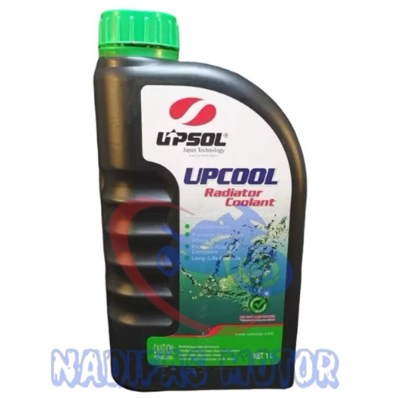 Jual Cairan Radiator Coolant UPSOL 1 Liter / 1000ml Original Air ...