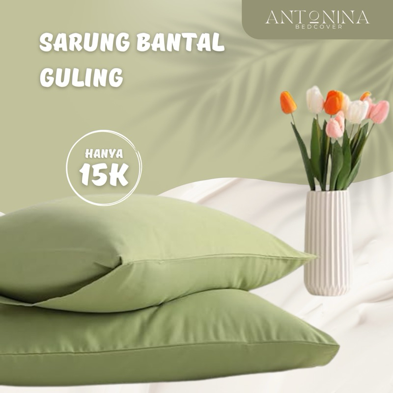 Jual Sarung Bantal Guling Premium Katun Lokal – Lembut & Adem | Warna ...