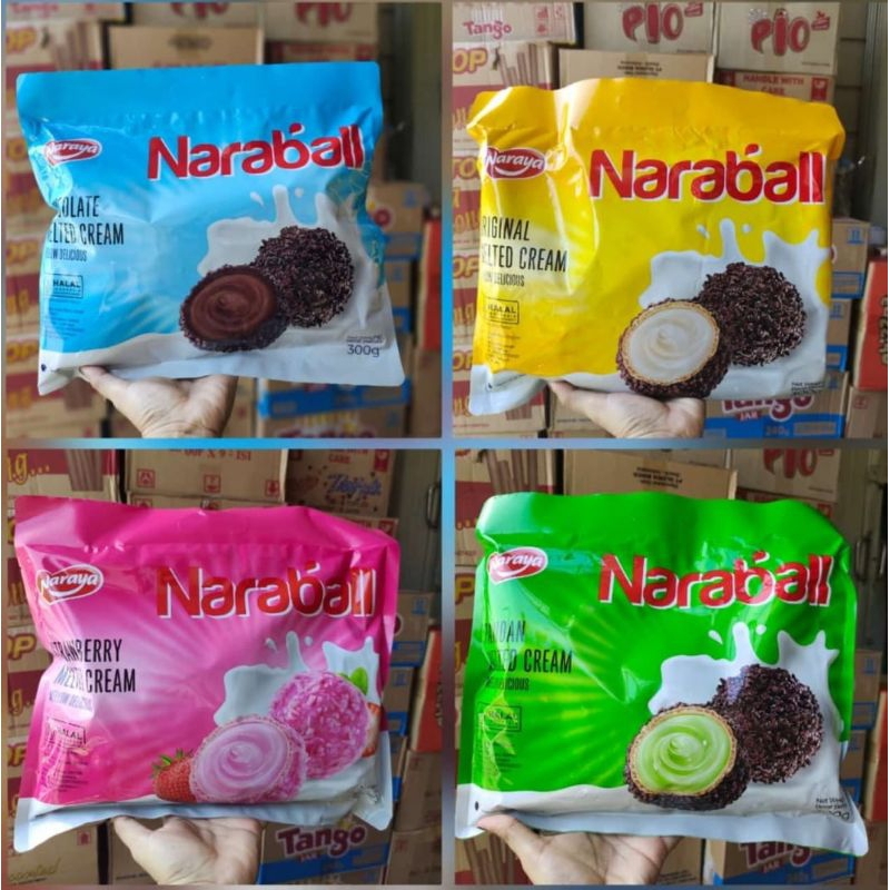 Jual NARABALL COKLAT STRAWBERRY PANDAN ORIGINAL 300 gram | Shopee Indonesia