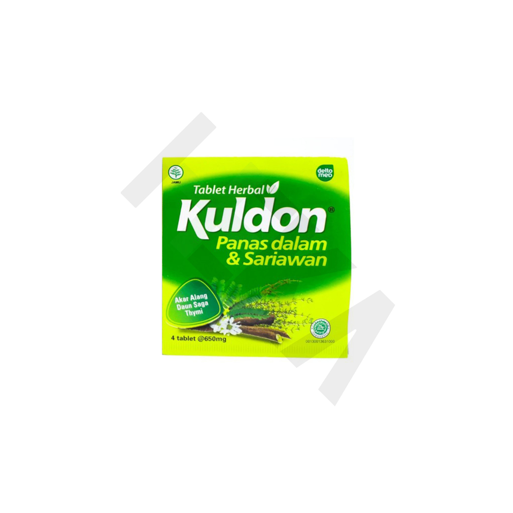 Jual Kuldon Sariawan Strip isi 4 Tablet - Meredakan Panas Dalam ...
