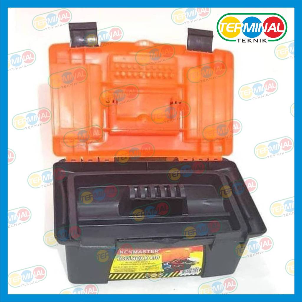 Jual TOOL BOX KENMASTER K-410 / TOOL BOX PLASTIK KENMASTER / TOOL BOX ...