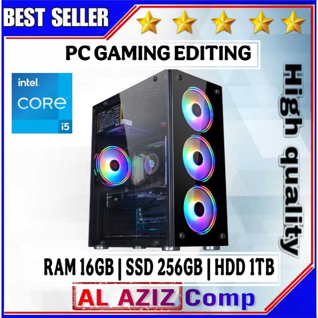 Jual CPU PC Rakitan Intel Core I5 3470 RAM 8GB SSD 256GB HDD 1TB Murah ...