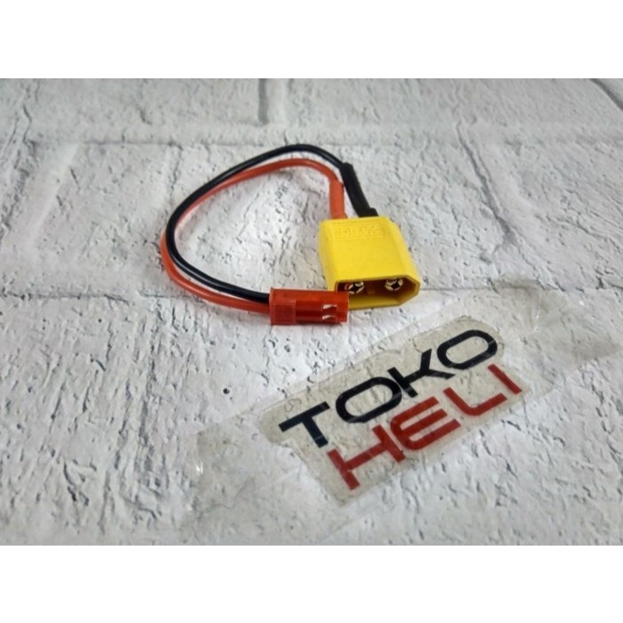 Jual XT60 Male To JST Female Adapter With 10cm 22AWG Wire | Shopee ...
