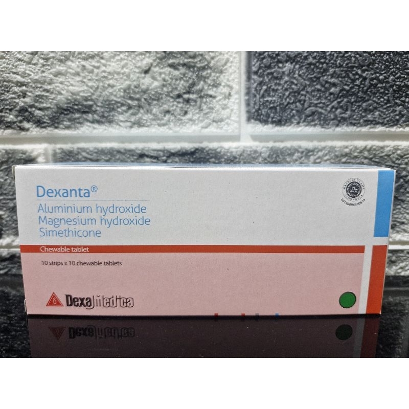 Jual DEXANTA BOX ISI 100 TABLET - Obat Maag, Kembung, dan Asam Lambung ...