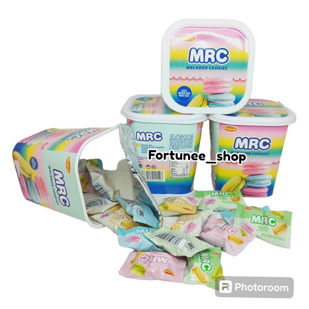 Jual Ranjani MRC Macaron Cookies isi 92 gr / Kukis Krim Aneka Rasa ...