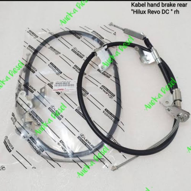 Jual Kabel Rem Tangan Belakang Kiri / Hand brake Cable RR LH Hilux Revo ...
