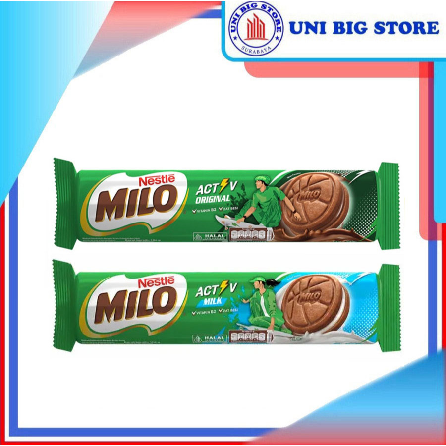 Jual Nestle Milo Activ Biskuit Krim Original | Susu 104 gr | Shopee ...