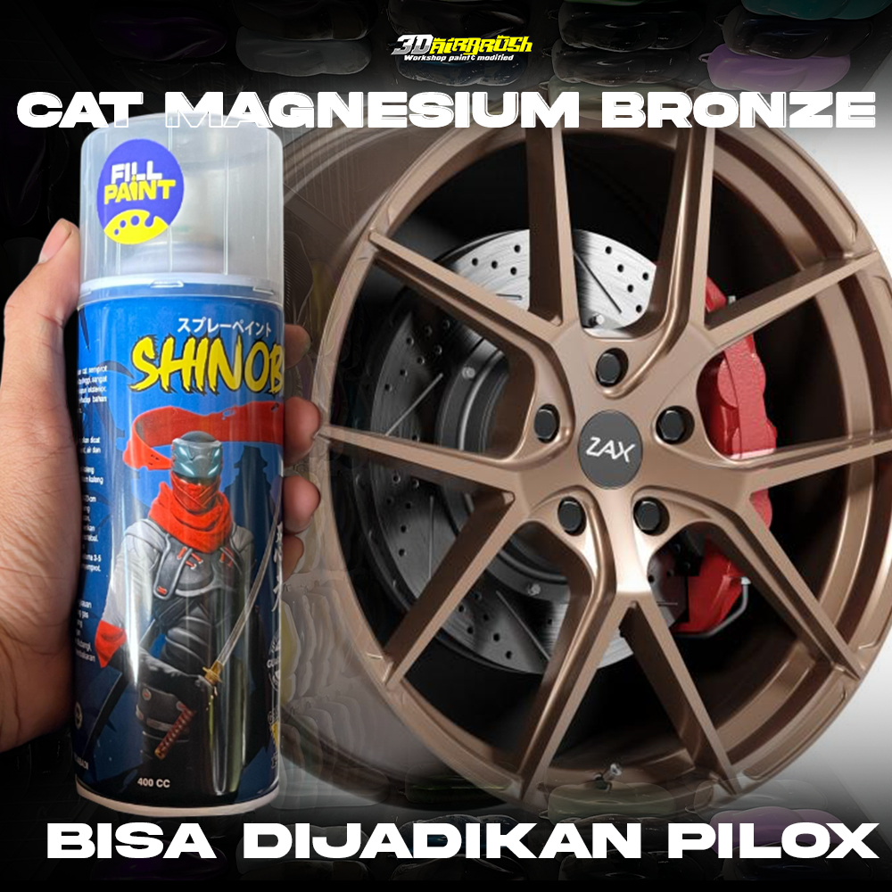 Jual ( BISA DIJADIKAN PILOX ) CAT MAGNESIUM BRONZE / CAT COCOK UNTUK ...