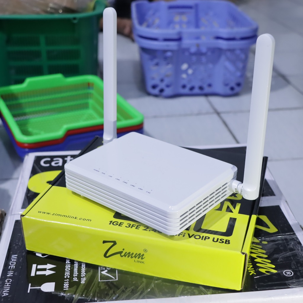Jual Zimmlink ZL-2113X XPON ONU Postel - Dual SSID Single Band 2.4Ghz ...