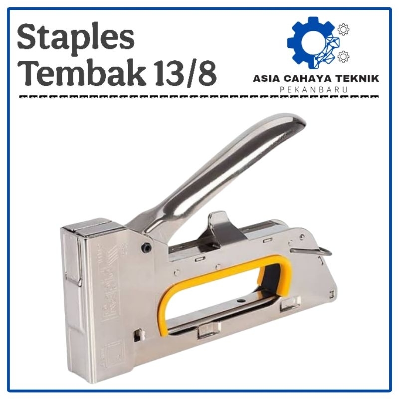 Jual Stapler Tembak Gun R23 Alat Staples Jok Motor Kayu 13/6 13/8 mm ...
