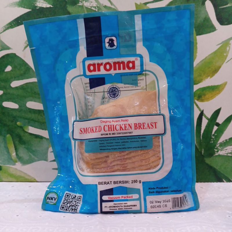 Jual Aroma Smoked Chicken Breast / Daging Asap Ayam 250 gr HALAL ...