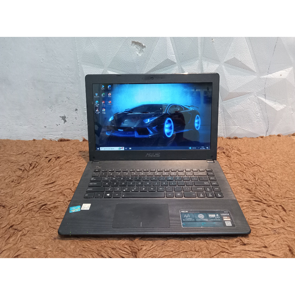 Jual Laptop Asus X452C RAM 4GB HDD 320GB CORE I3 GEN3 NO MINUS | Shopee ...