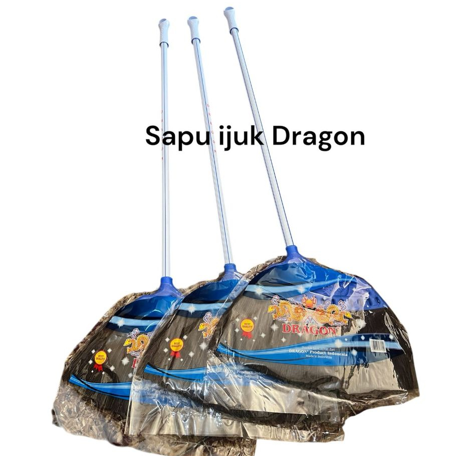 Jual sapu ijuk dragon / Sapu Plastik / Sapu Lantai | Shopee Indonesia