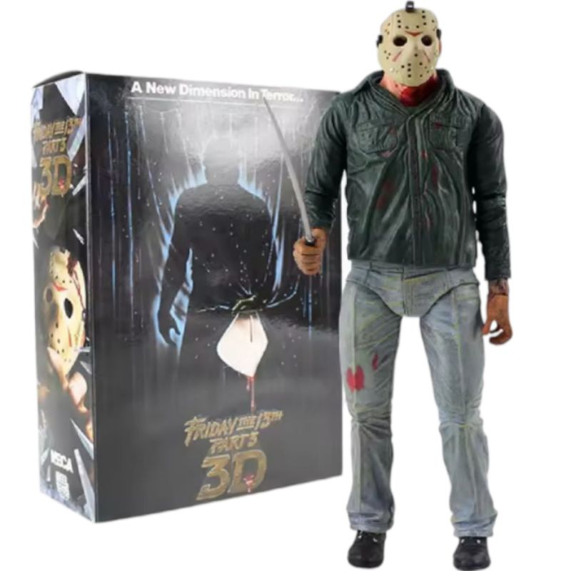Jual Action Figure Horor Jason Voorhees Neca Tinggi 18CM | Shopee Indonesia