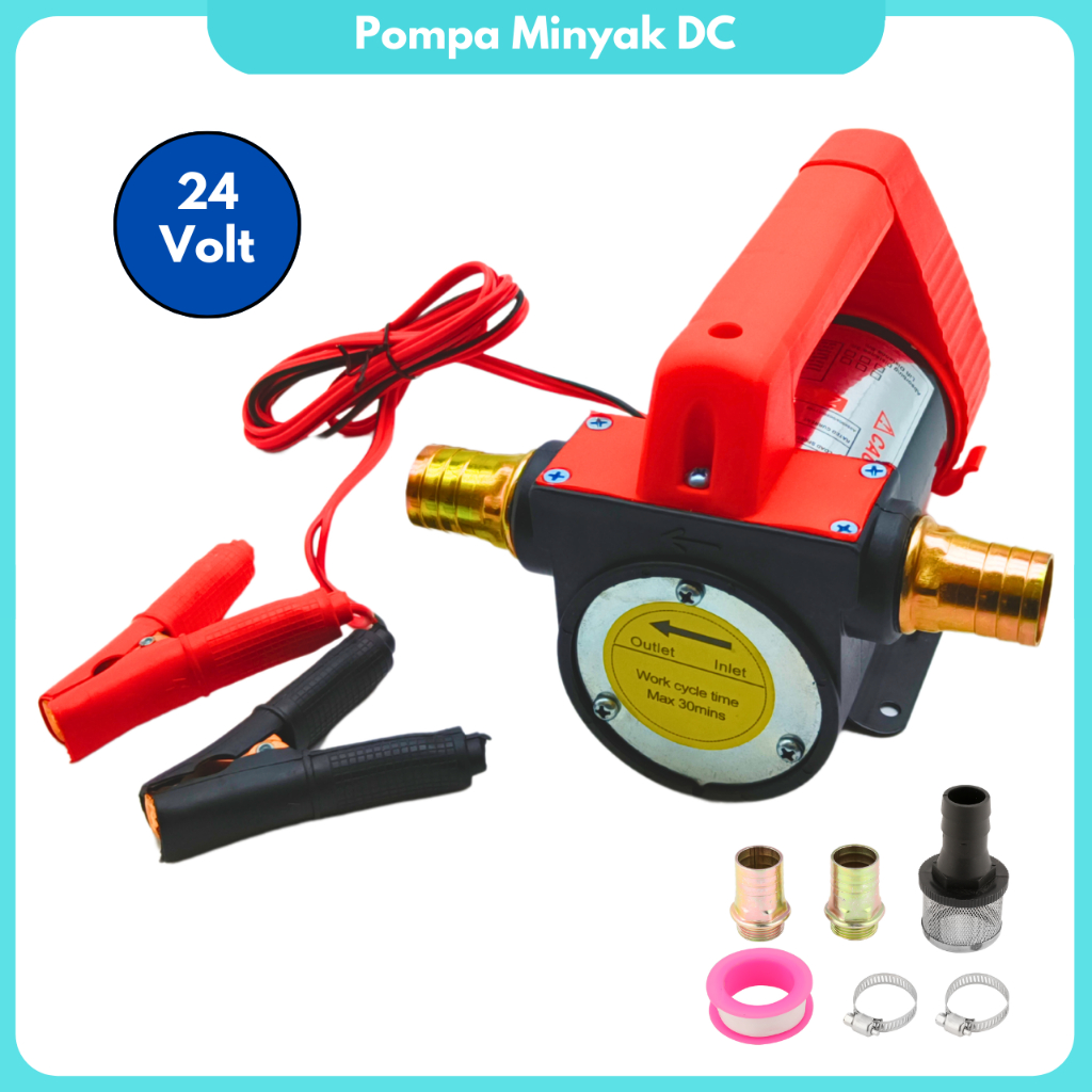 Jual Pompa Minyak DC 24V Mesin Sedot Solar Oli Minyak Volt Electric ...