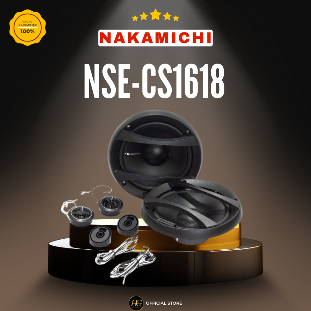 Jual Speaker 2 Way Split Nakamichi NSE CS 1618 | Shopee Indonesia