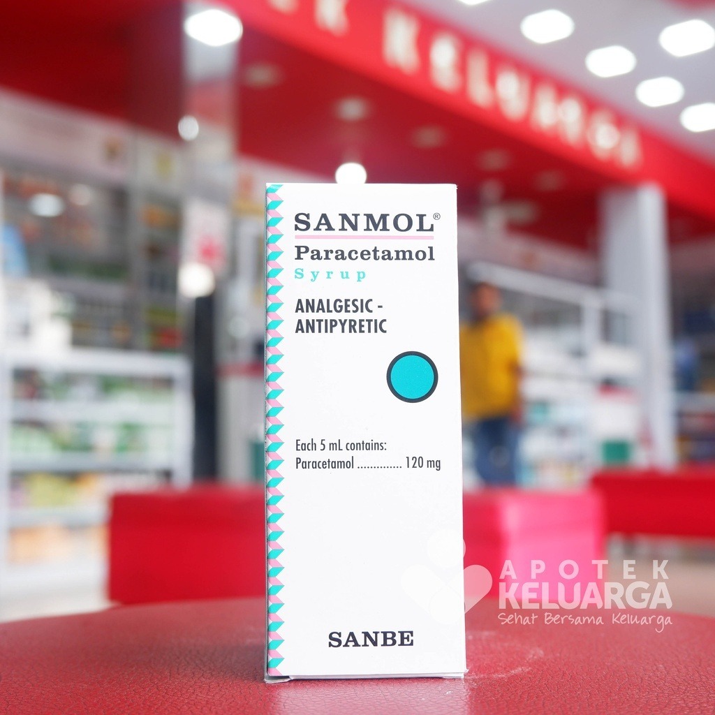 Jual sanmol sirup 60 ml #OBAT DEMAM ANAK #OBAT PENURUN PANAS ANAK # ...