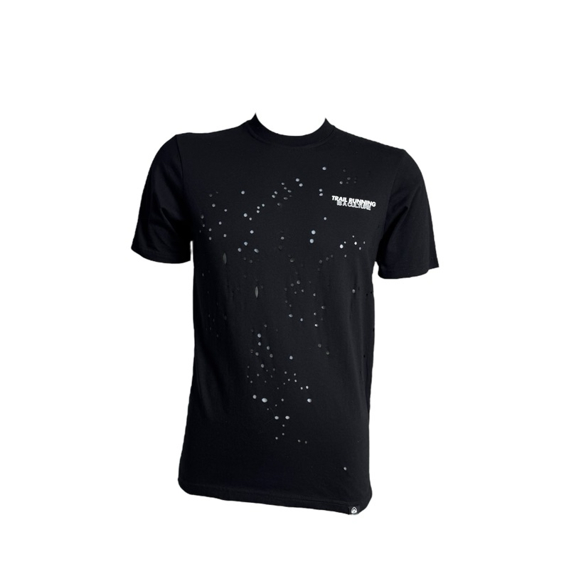 Jual Runmount Trail running T-shirt-kaos lari-kaos bolong bolong-kaos laser shot | Shopee Indonesia