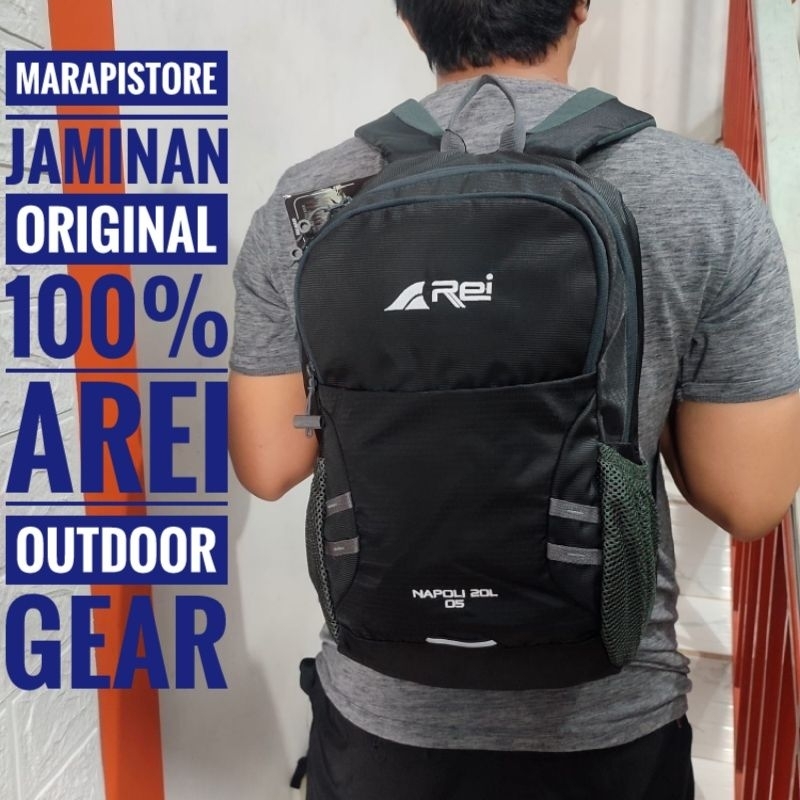 Jual Tas Ransel Pria Napoli 05 20L Arei Outdoorgear | Shopee Indonesia